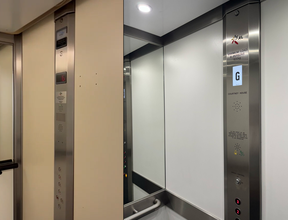 Before & After - Amalgamated Lifts Amalgamated Lifts